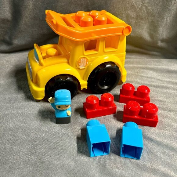 Mega Bloks | Toys | Mega Bloks Building Basics School Bus Mega Blok ...